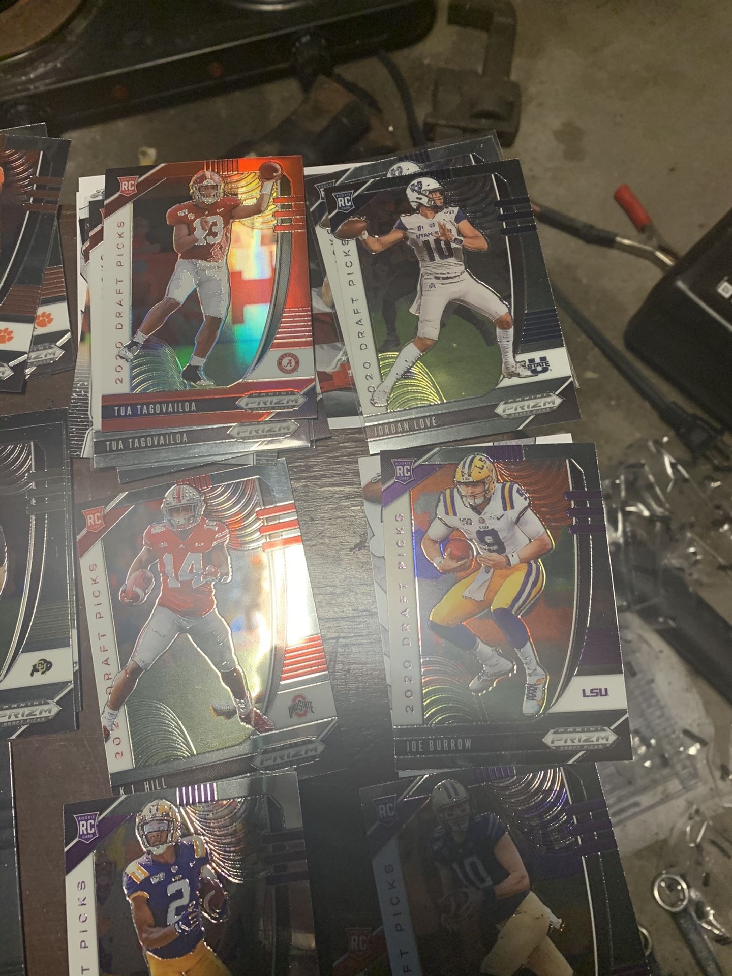 2020 prizm draft picks so many rookies and parallels and extra pAtch ...