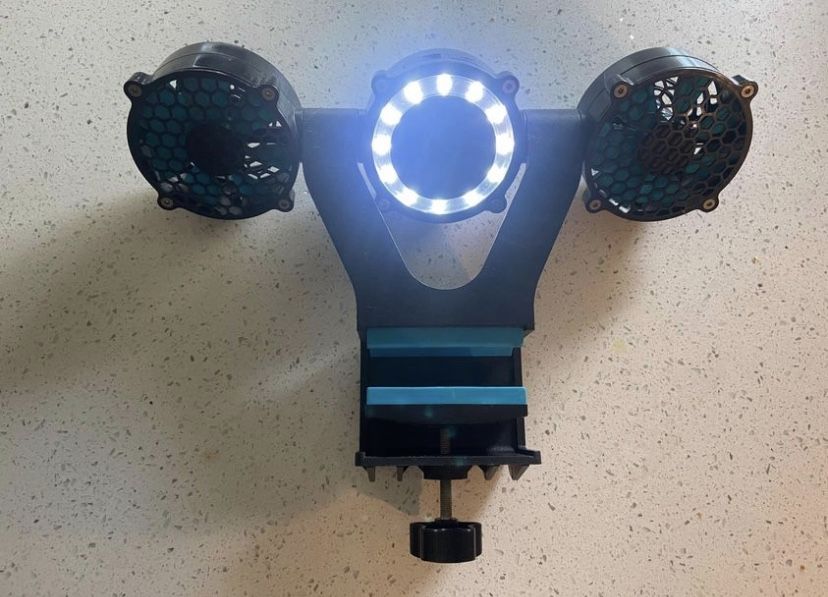 Adjustable Grilling Fan With LED Light for Sale in Arlington Heights ...