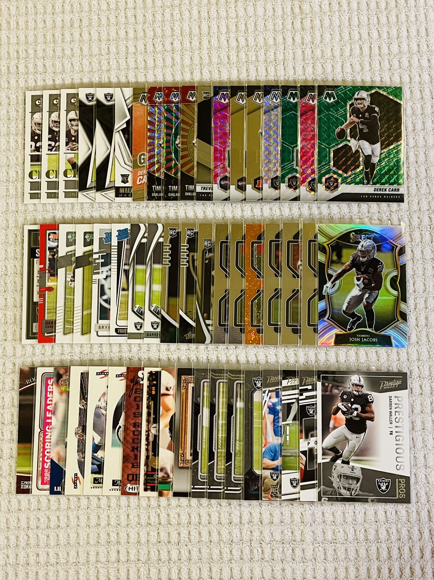 Las Vegas Raiders 54 Card Football Lot! for Sale in Federal Way, WA ...