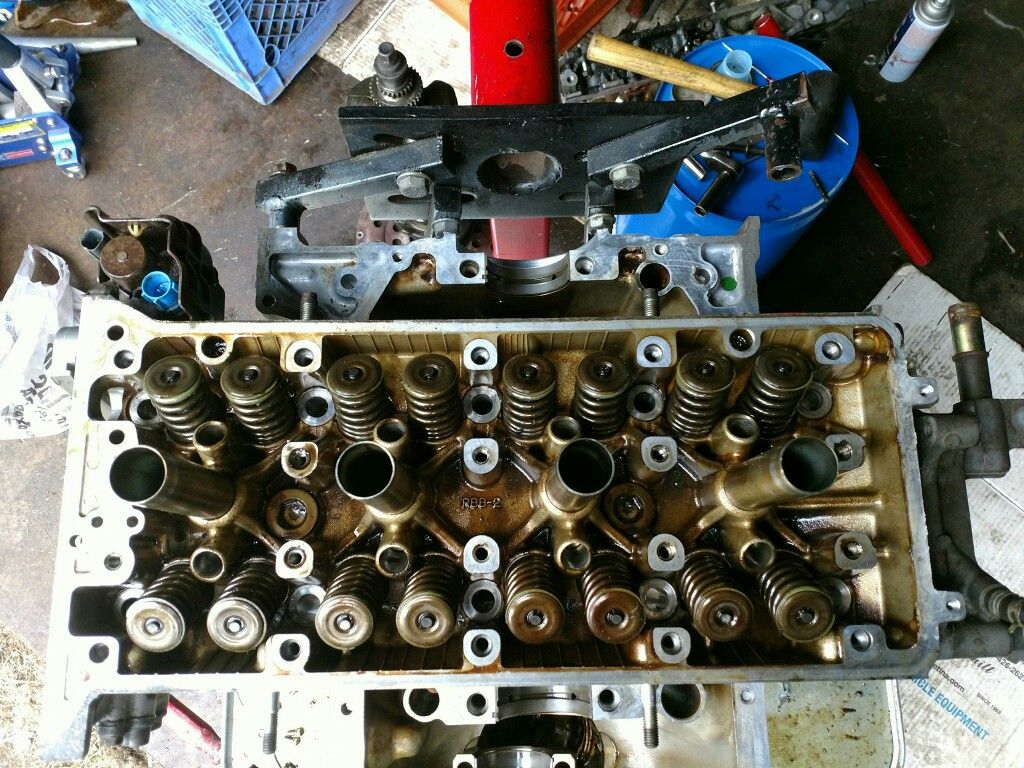 06-08 tsx head 1mm oversized valves k24a1,k24a2, k swap,tsx,K20,accord ...