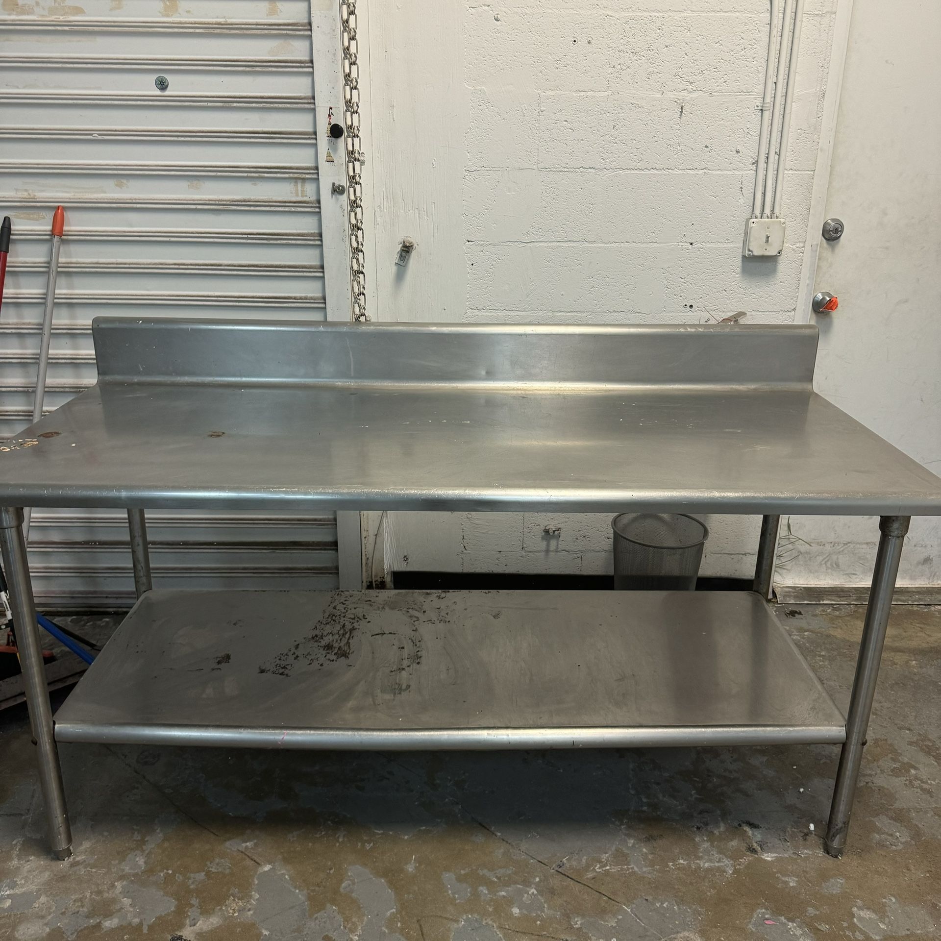 Stainless Steel Food Prep Work Table for Sale in Boca Raton, FL - OfferUp