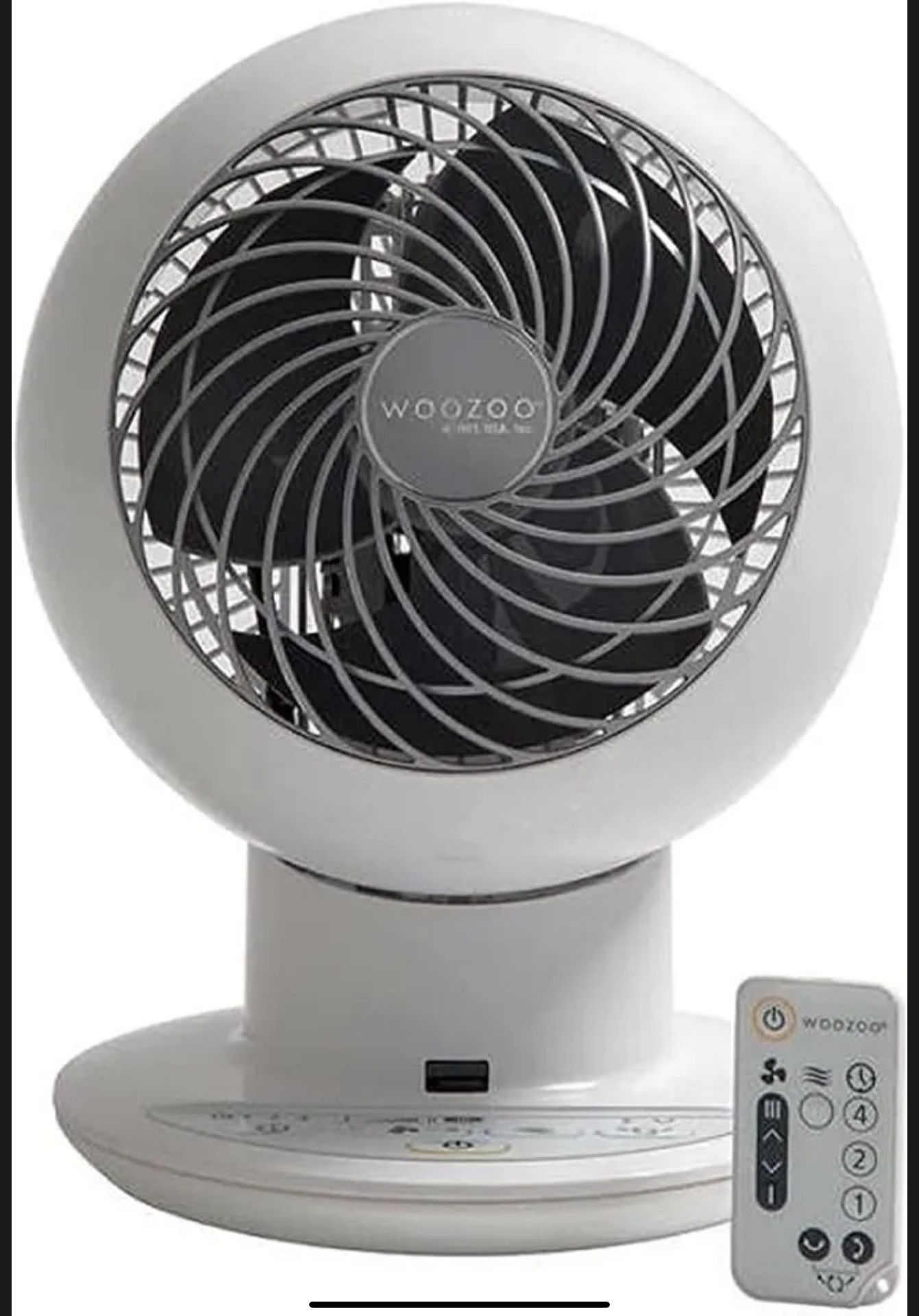 IRIS USA WOOZOO Oscillating Fan, Vortex Fan, DC Motor Quiet and Eco ...