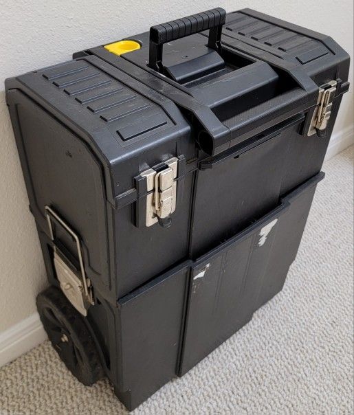 STANLEY STST18612 2-IN-1 Portable Mobile Heavy Duty Work Center - Made ...