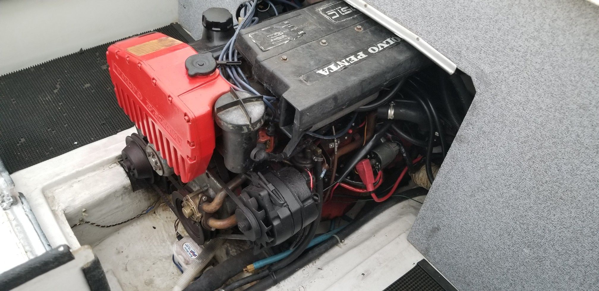 1990 Markell Boat Volvo Penta Hard Top Deep V for Sale in Whittier, CA ...
