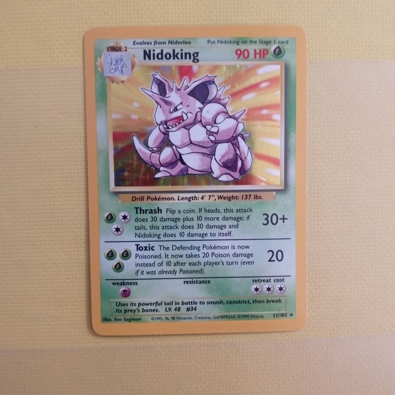 Nidoking Card