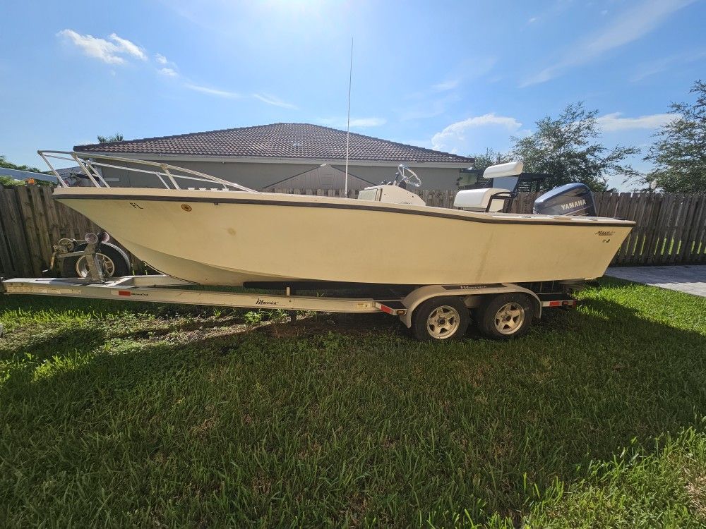 22' Mako And Trailer, As Is. With Title. for Sale in Miami, FL - OfferUp