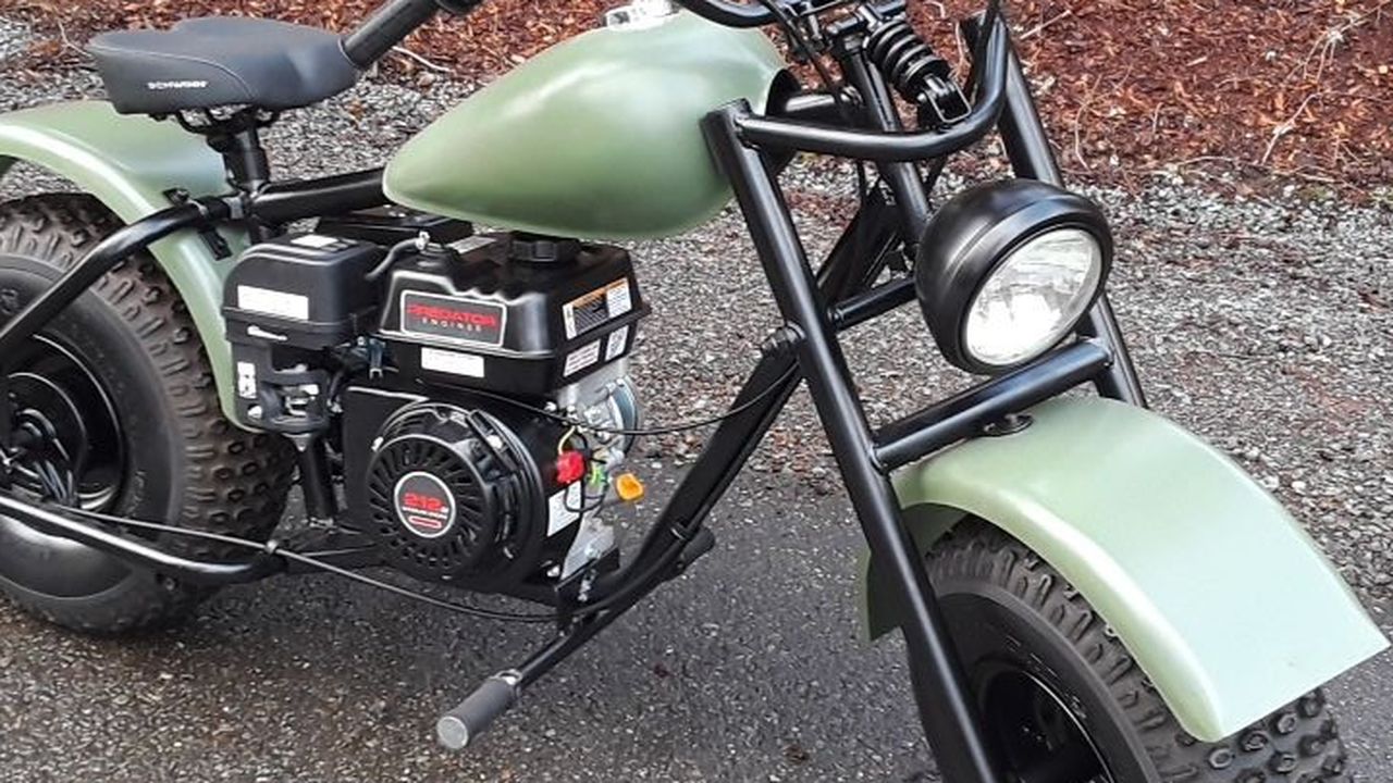 Custom Fat Tire Mini Bike for Sale in Woodinville, WA - OfferUp