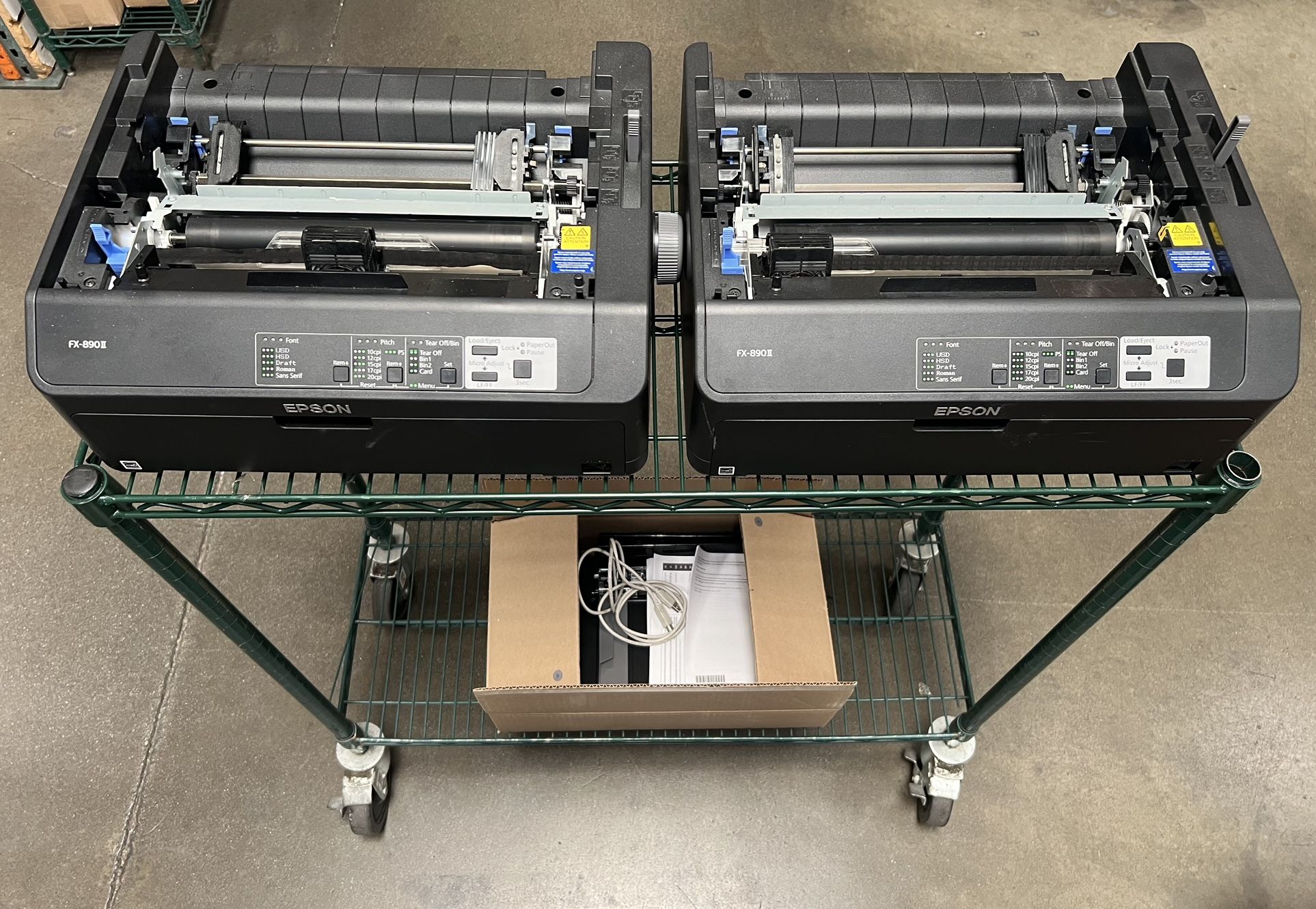 FX-890II Impact Dot Matrix Printer (Take All Two Printers) for Sale in ...