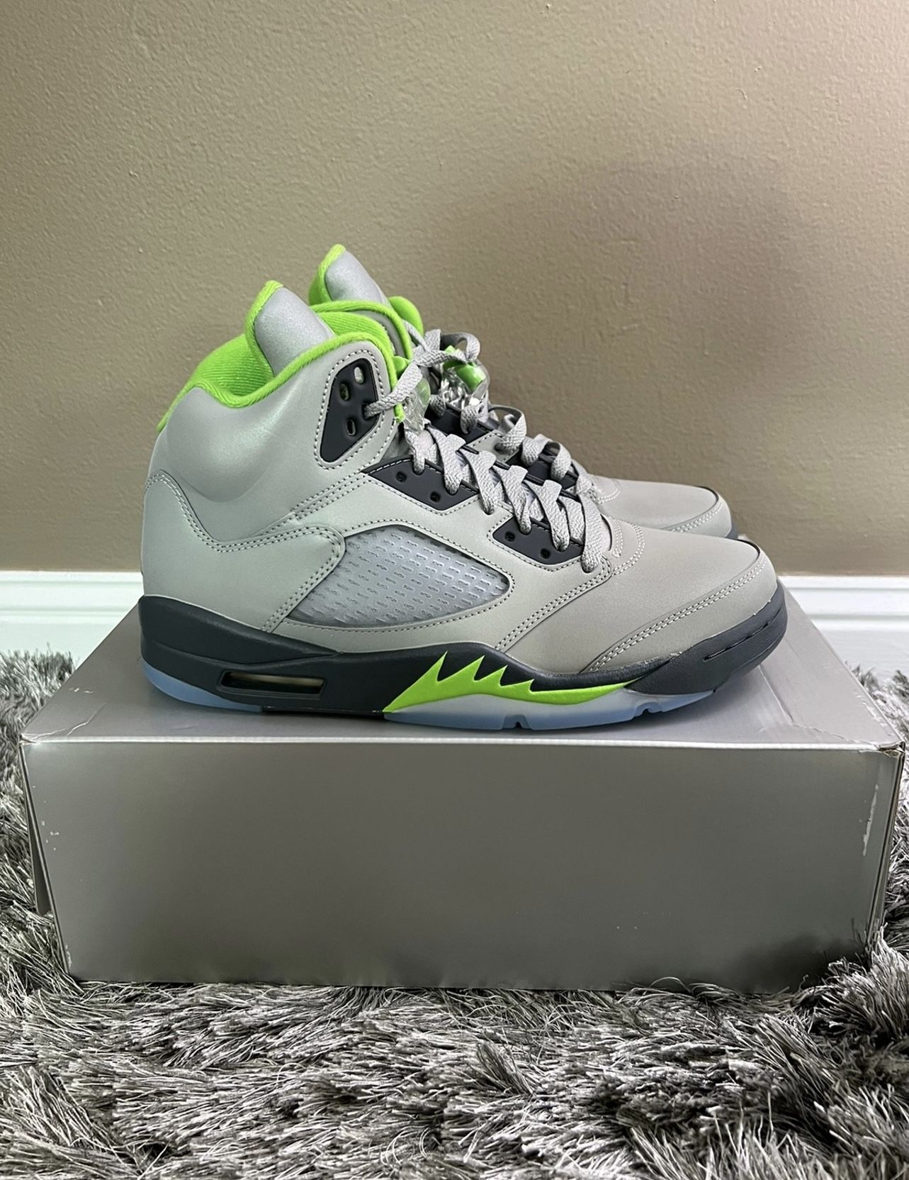 Jordans 5 Green
