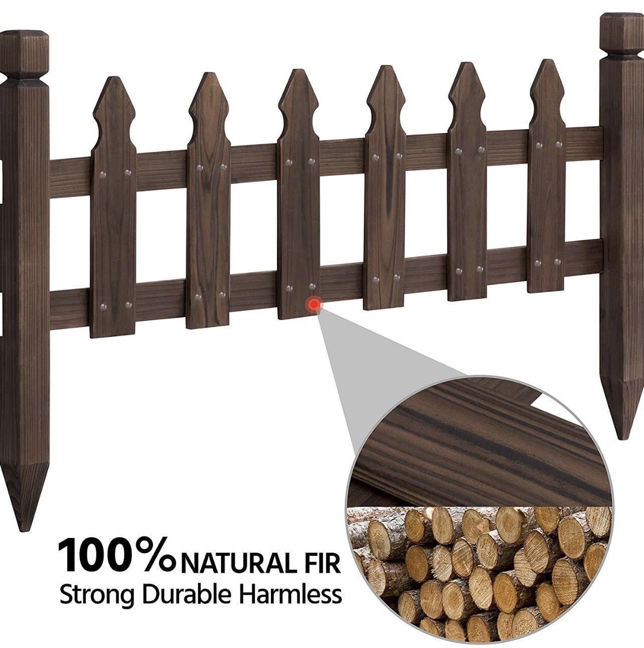 Wood Decorative Garden Fence