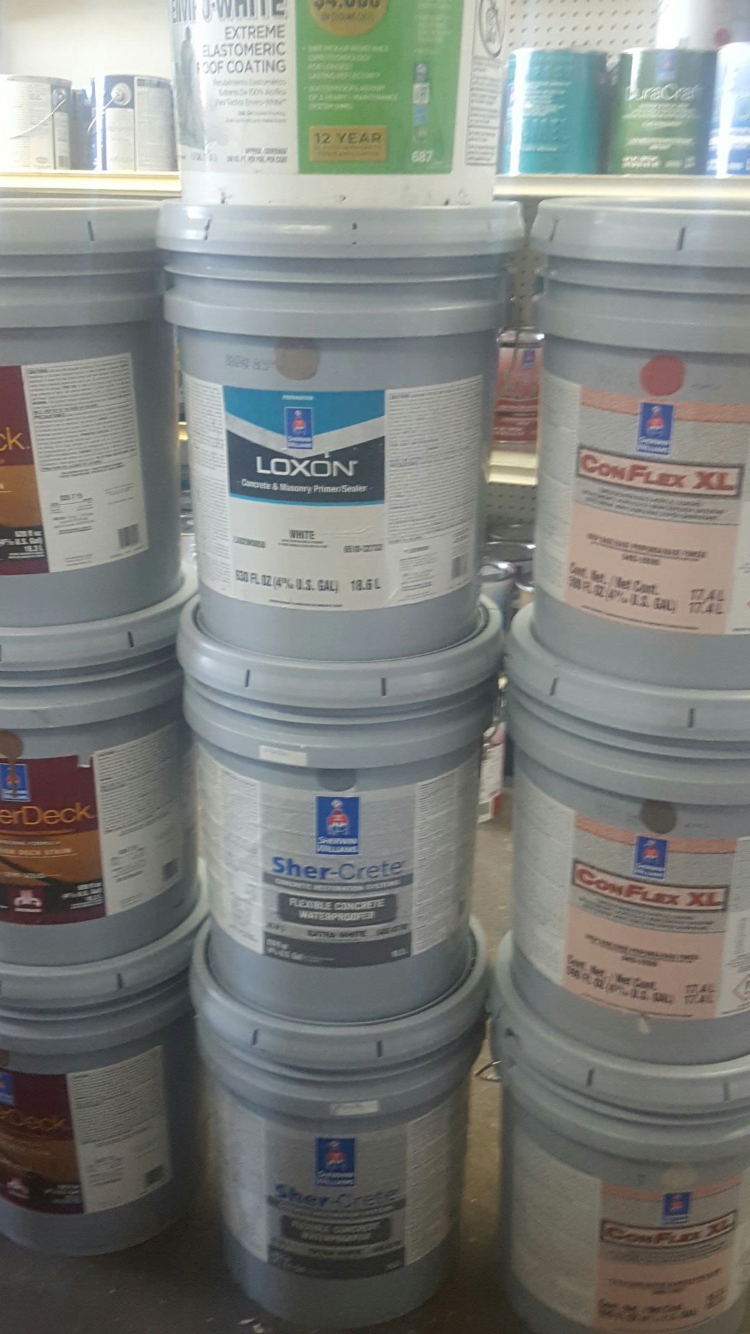 superdeck blocks in concrete masonry primer sealer conflex XL sher ...