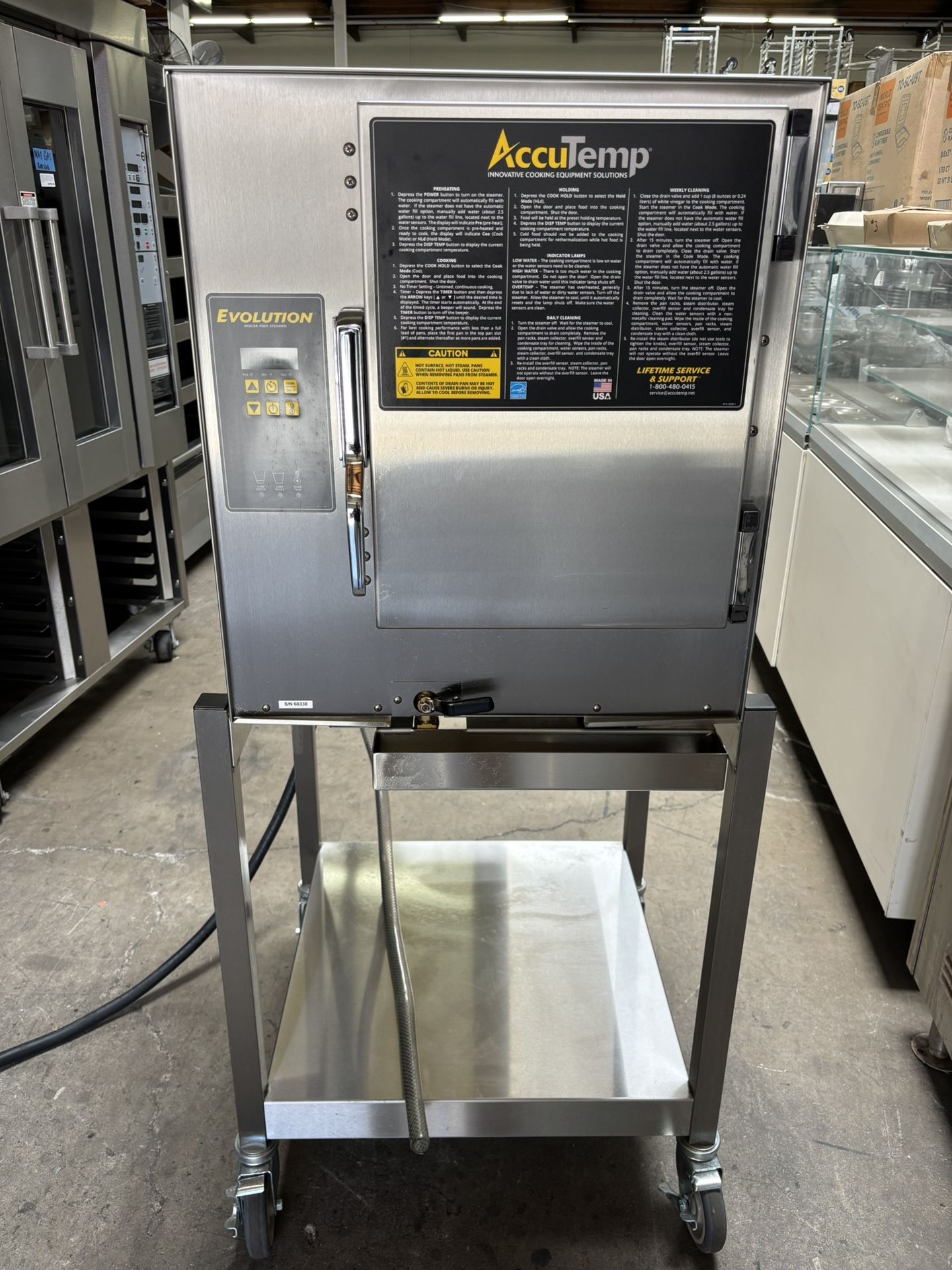 Accutemp Commercial Steam Oven Electric Steamer Evolution Seafood ...