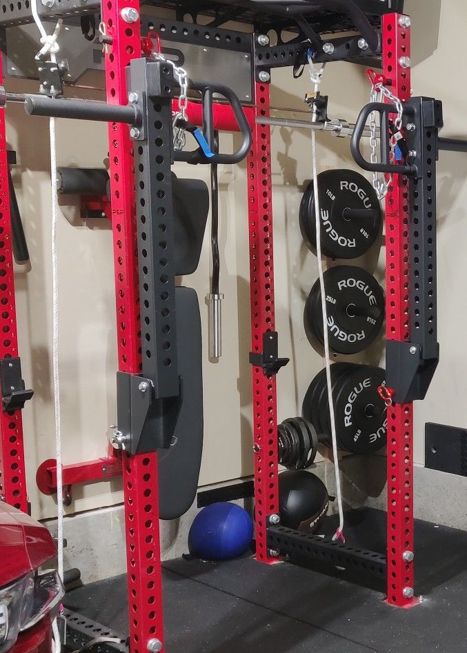 Titan Adjustable Lever (Jammer) Arms For 3x3 Power Rack for Sale in ...