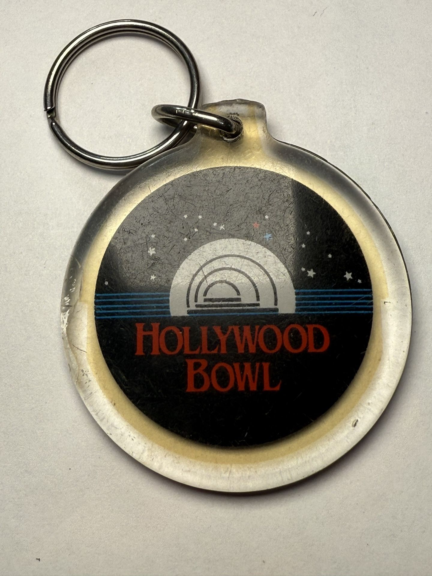 Hollywood Bowl Acrylic Lucite Keychain Vintage Original Owner for Sale ...