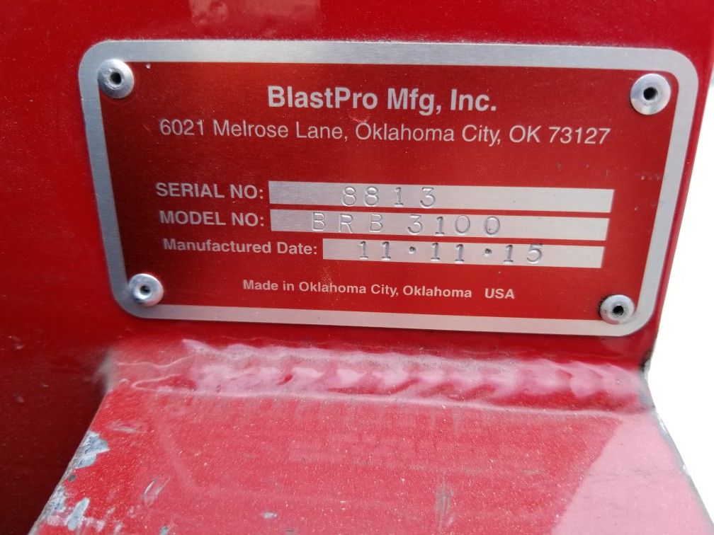 Blastpro demo machine less than the 100 hours for Sale in Corona, CA - OfferUp