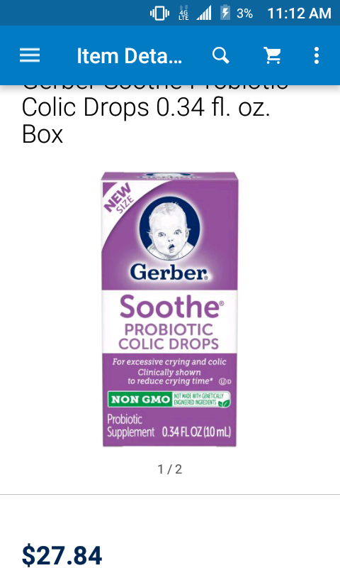 Gerber Probiotic Drops