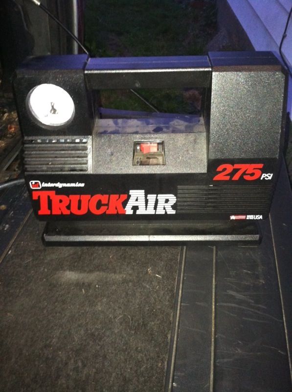 interdynamics truck air 275 psi portable air compressor for $10 for ...