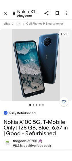 Nokia X1 Android Phone