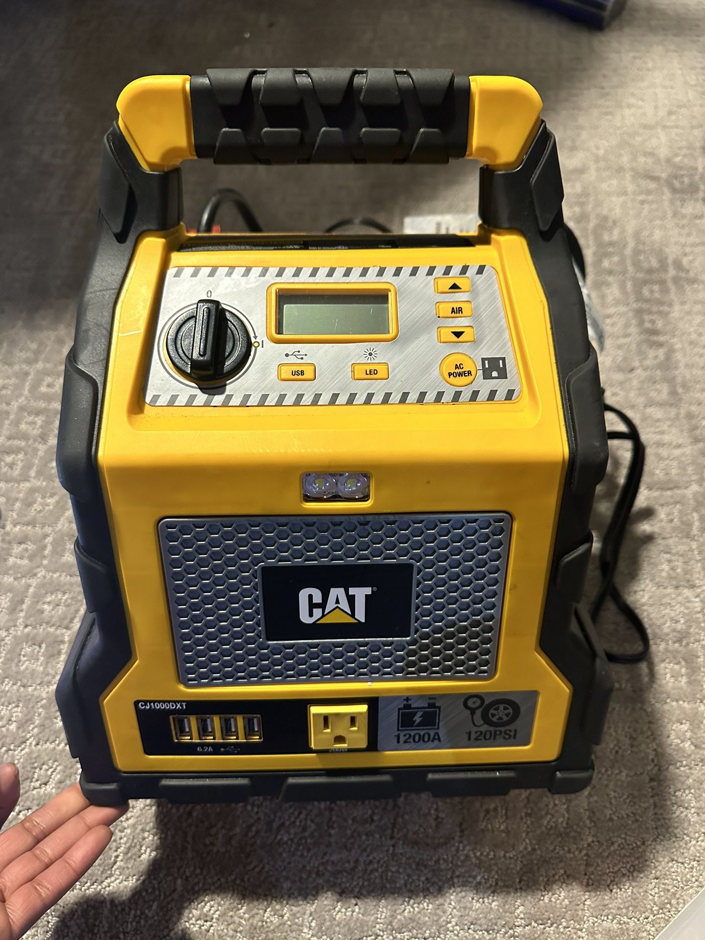 Cat Rechargeable Portable Jump Starter for Sale in Seattle, WA - OfferUp