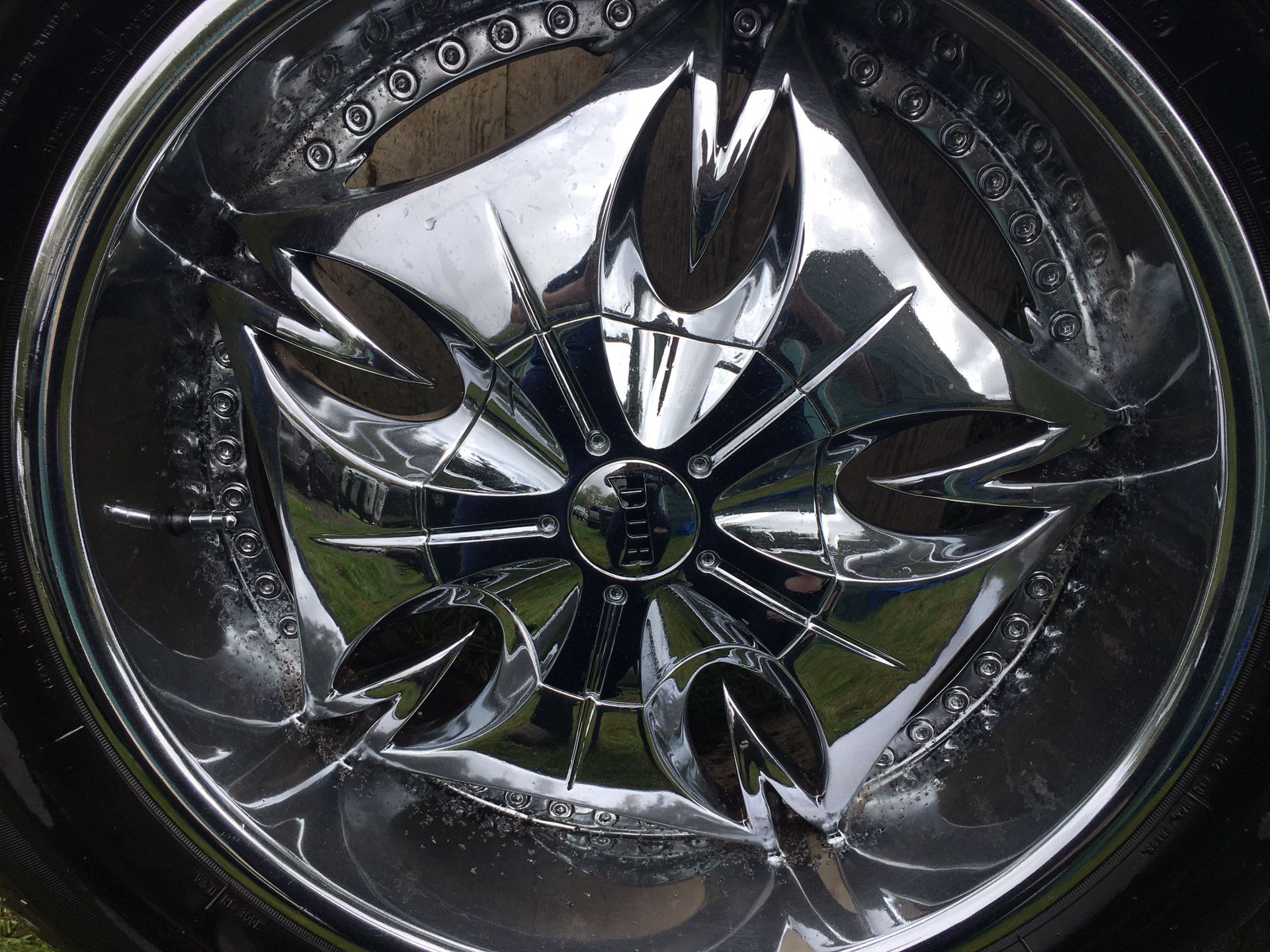 5 lug wheel pattern/ dub wheels DODGE for Sale in Aberdeen, WA - OfferUp