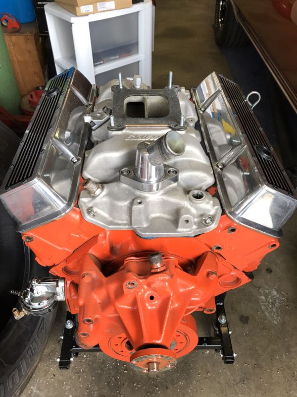 Rebuilt 1972 Chevy 307 Chevrolet small block engine sbc Chevelle Camaro ...