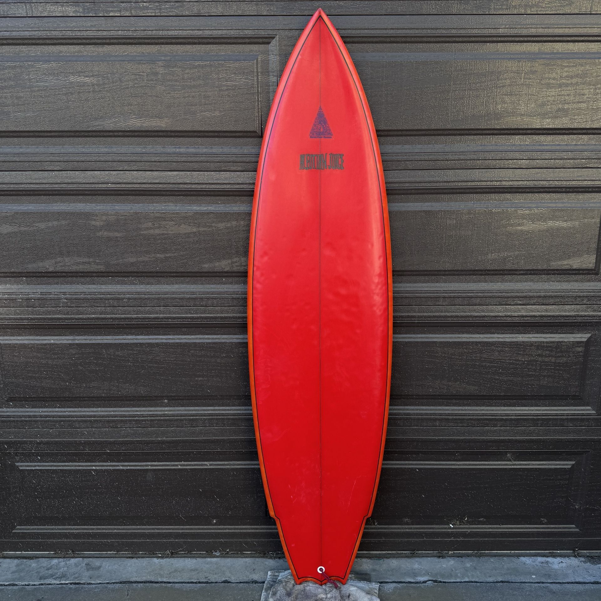 6'5" Dave Parmenter Aleutian Juice Bat Vector surfboard w/fins for Sale ...