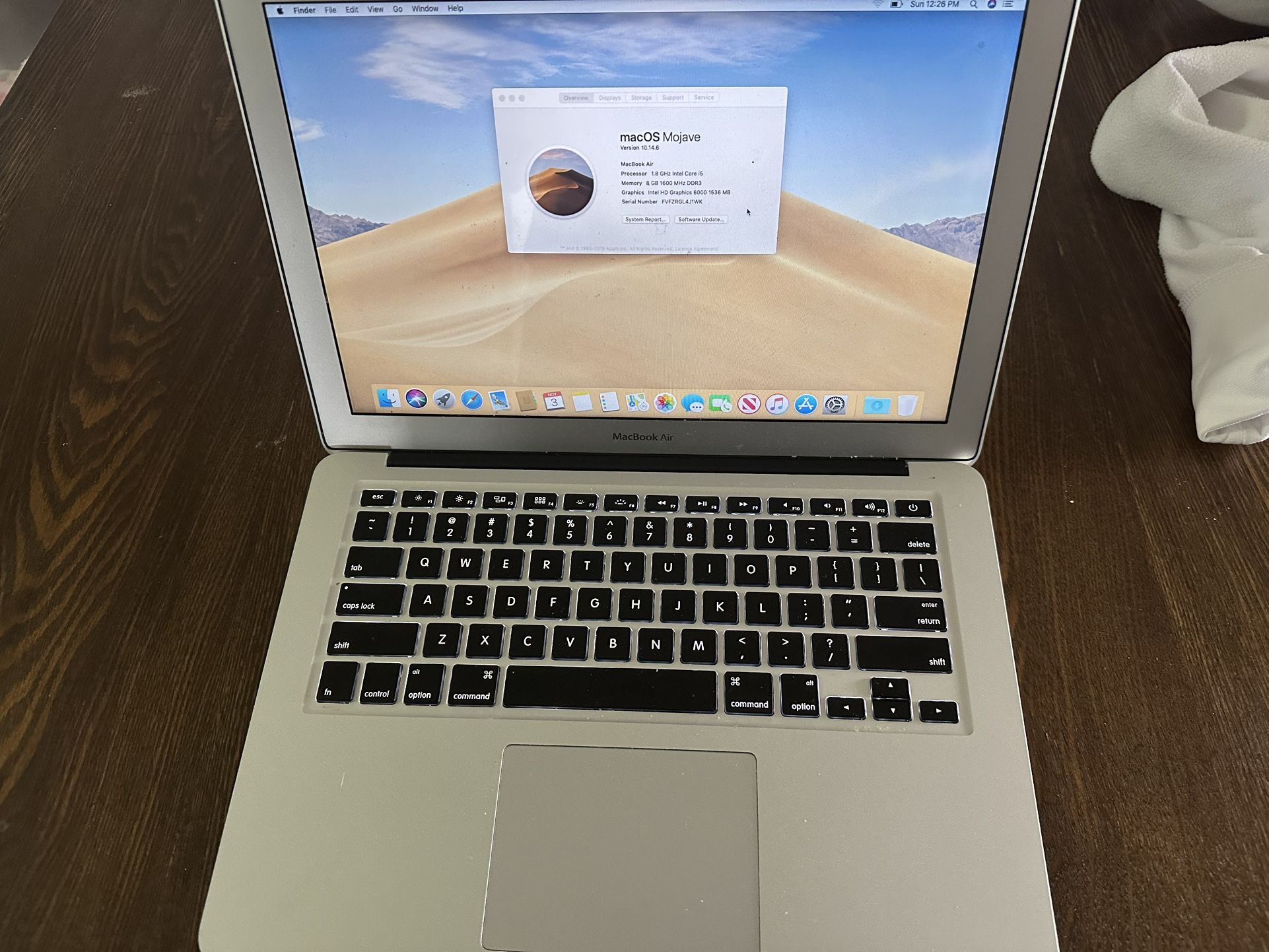 MacBook Air 2017 13” 1.8GHz Intel core i5 for Sale in Fort Lauderdale ...