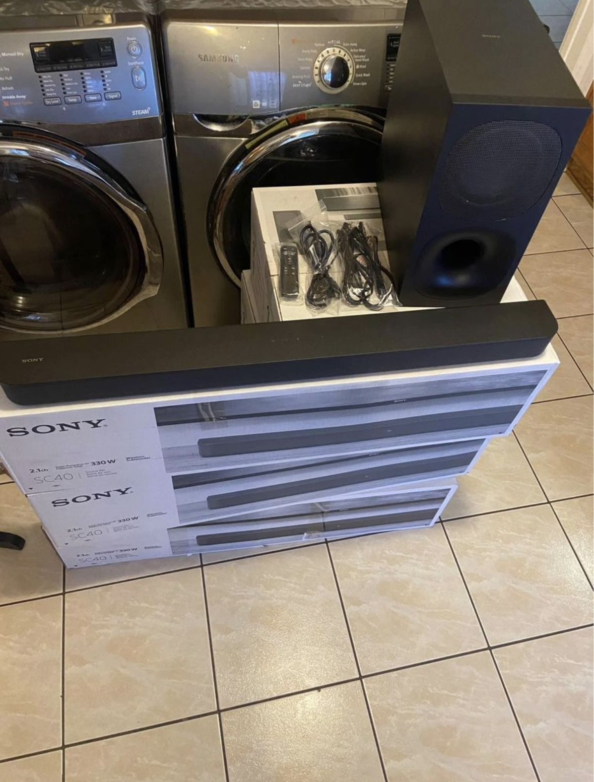 Sony 330 Watt (HT-SC40) 2.1CH Soundbar Home Theater System – Wireless ...