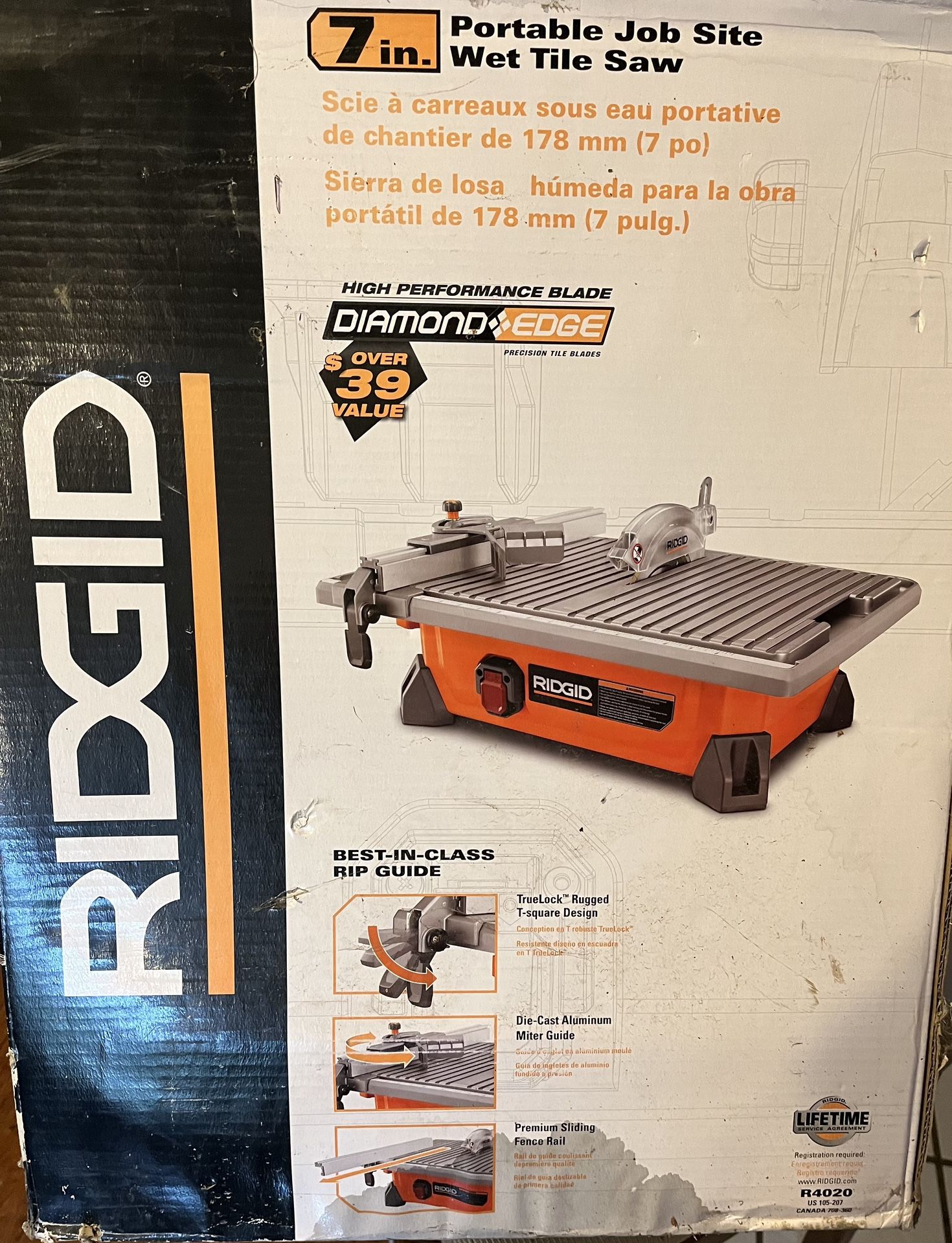 Ridgid R4020 tile
