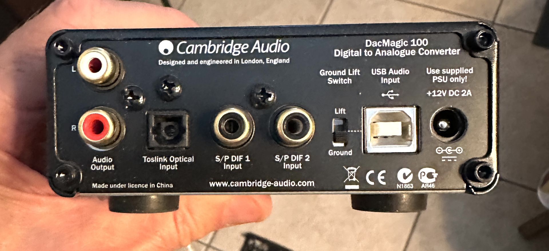 Cambridge Audio DacMagic 100 Like New DAC for Sale in Glendale, AZ ...