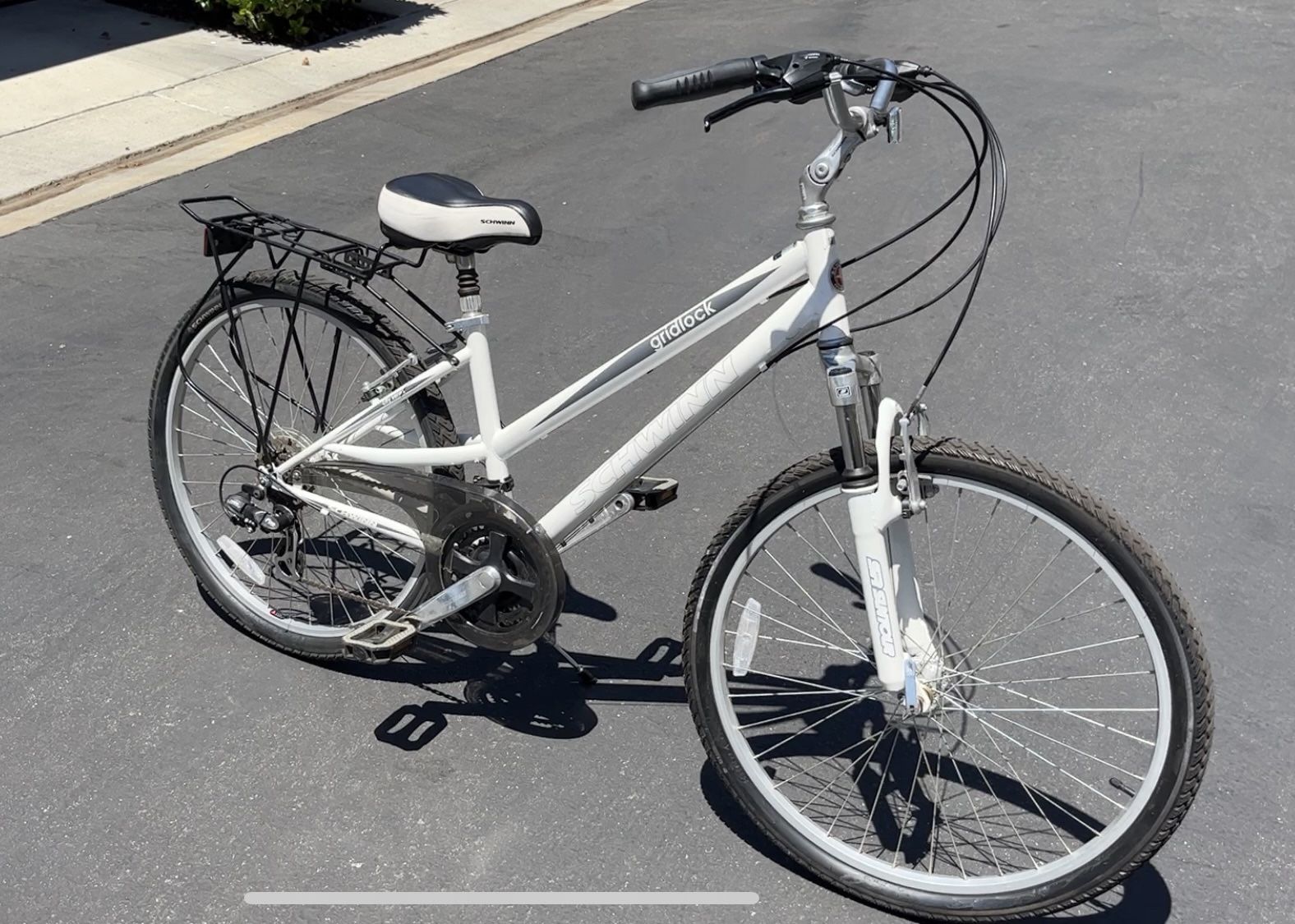 Smooth Cruising Ready To Ride Schwinn Gridlock City Series with rear ...