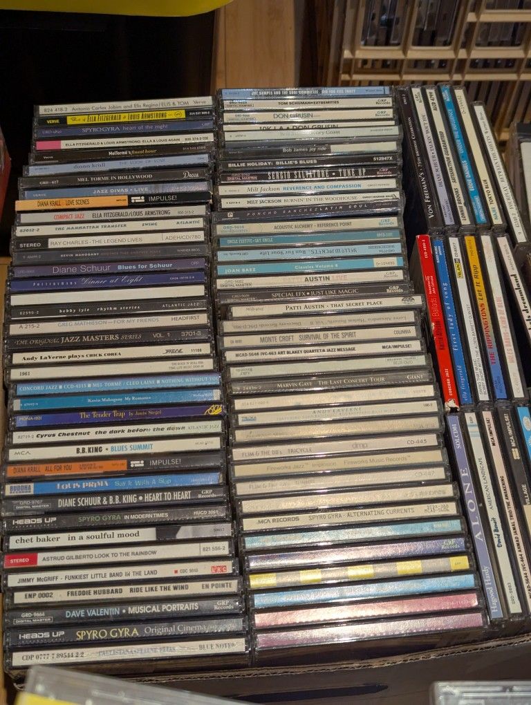 Large Huge Bulk CD Lot Over 600 Wholesale Blues Jazz Classical for Sale ...