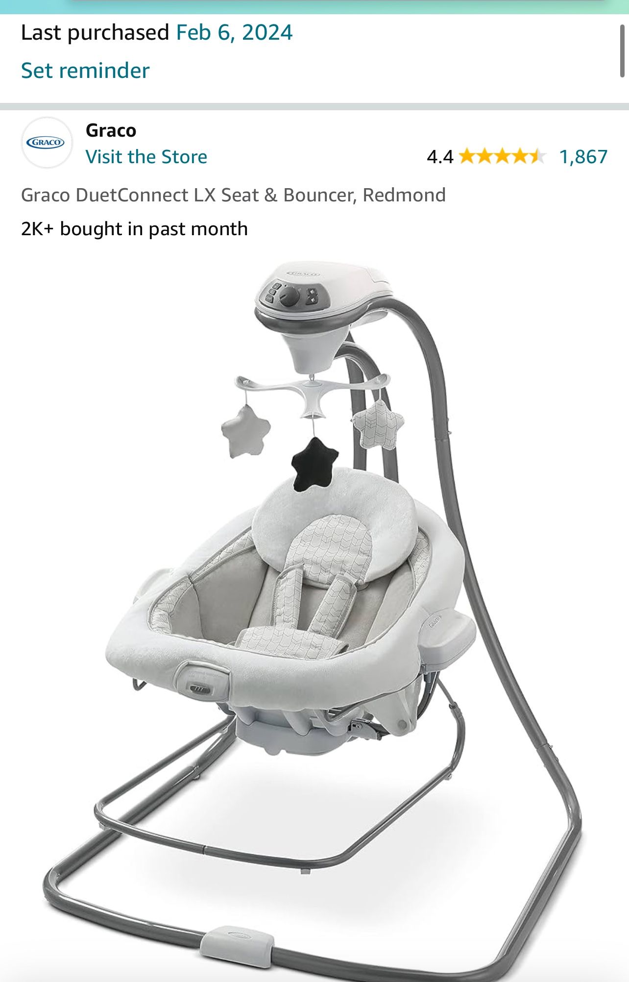 Baby swing bouncer combo store