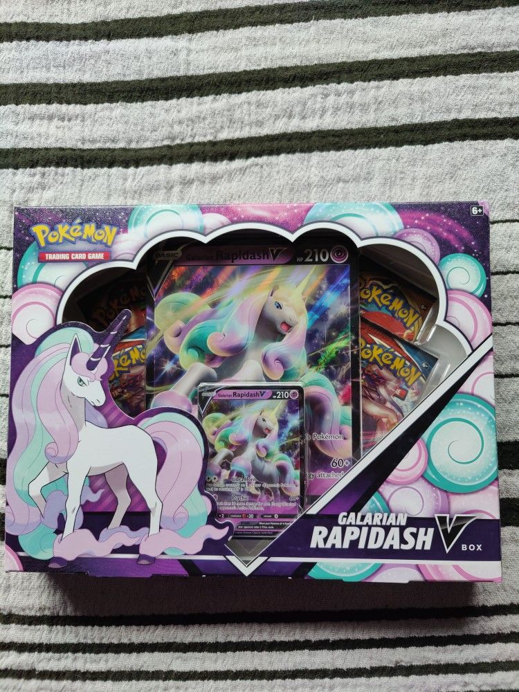 Galarian Rapidash V Box (Sealed) for Sale in Corvallis, OR - OfferUp