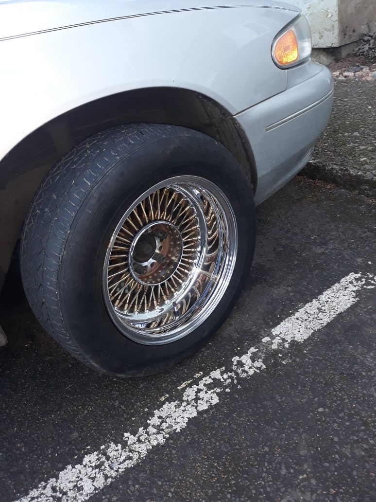 50 wire 5 lug universal rims for Sale in Salem, OR - OfferUp