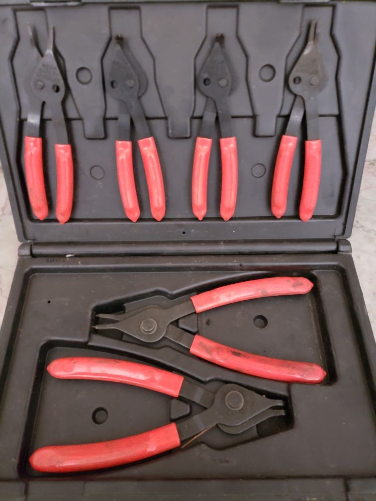 Matco Tools MST690 6 Piece Combination Internal / External Snap Ring ...