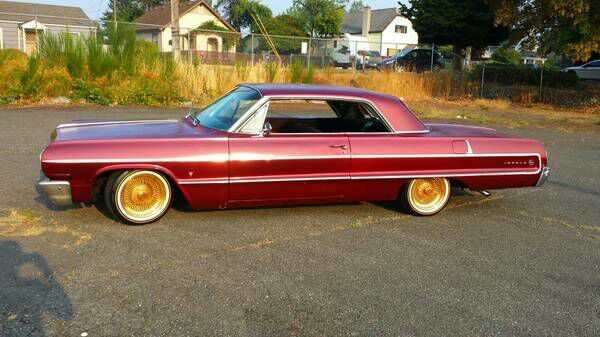 64 Impala Lowrider Convertible Gold