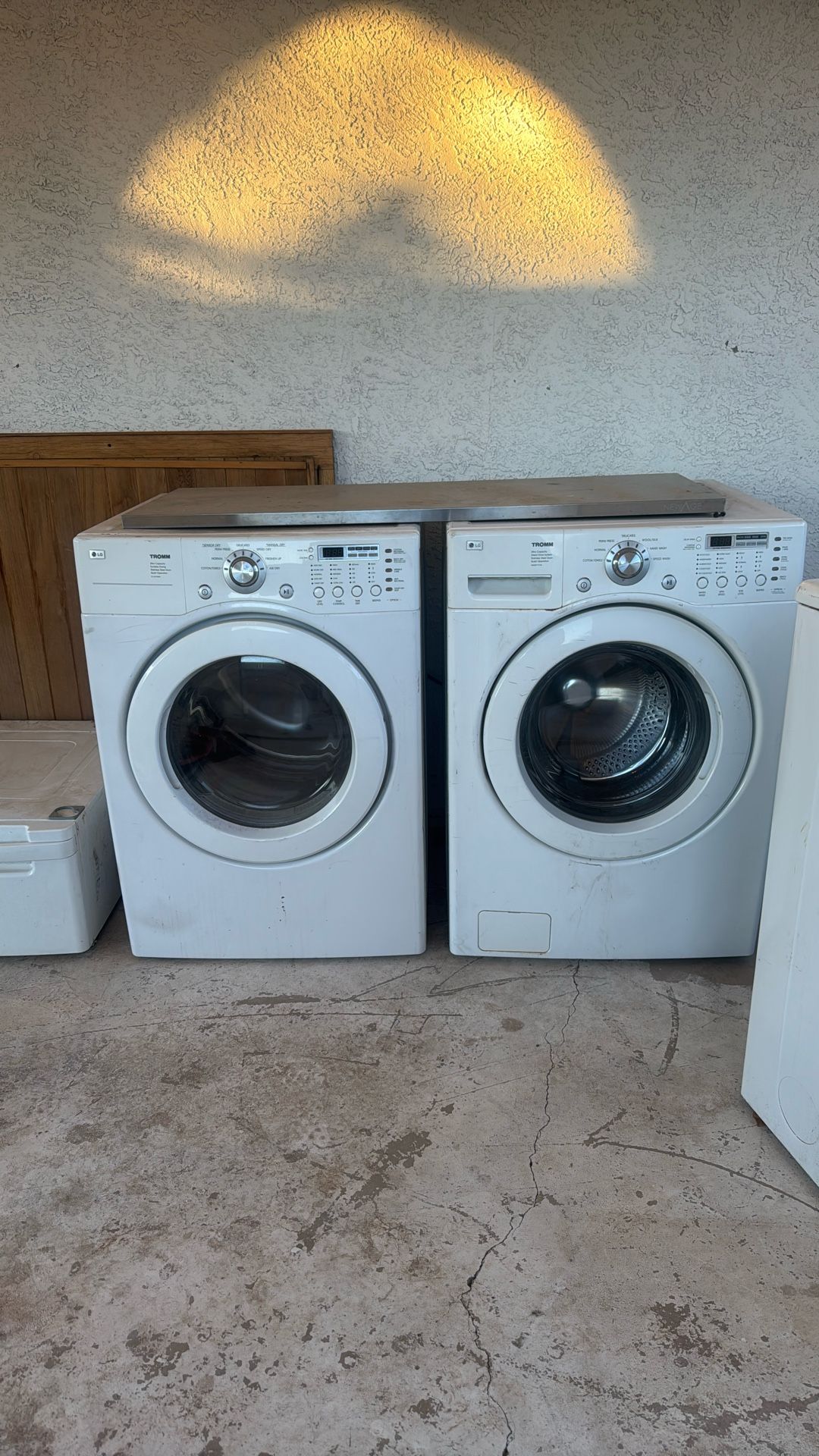 2 Free Washing Machines & 2 Free Dryers LG & Maytag Neptune for Sale in ...
