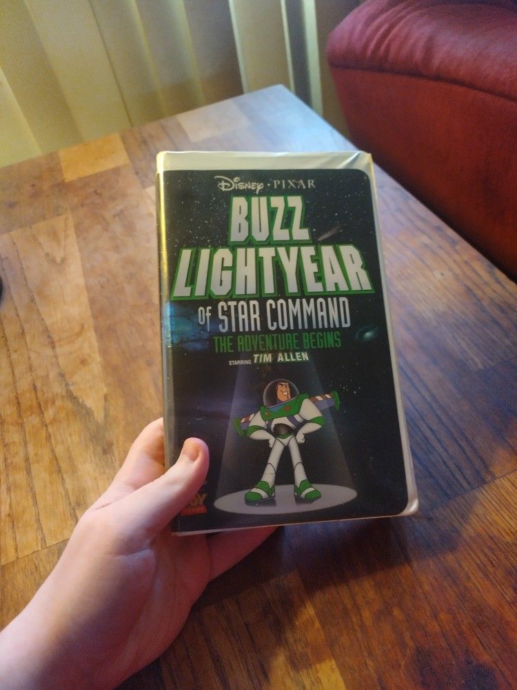 Buzz Lightyear Of Star Command The Adventure Begins Vhs