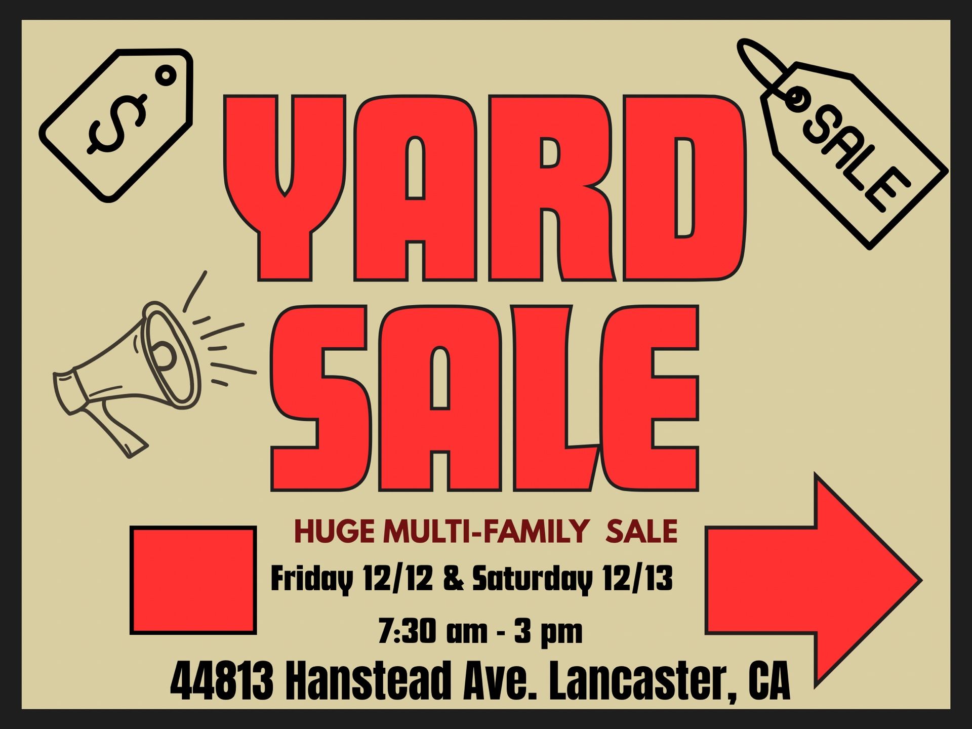 Weekend Yard sale for Sale in Lancaster, CA - OfferUp