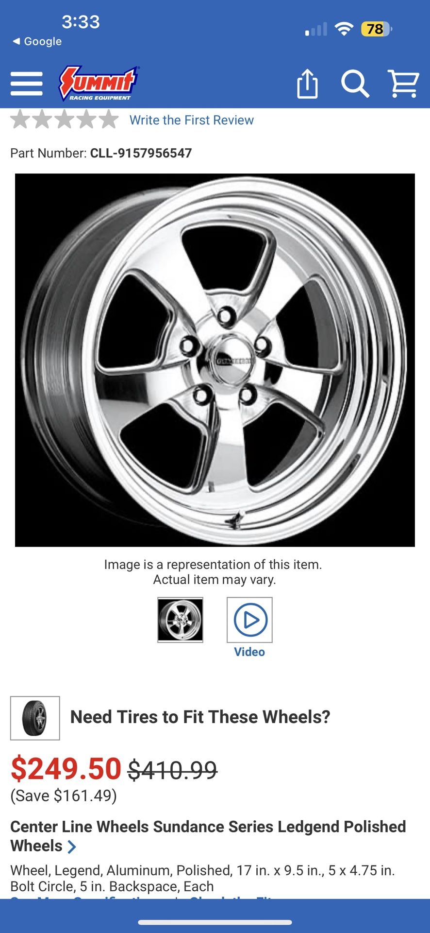 17 Inch Centerline Legend Wheels Dodge Plymouth for Sale in Fontana, CA ...