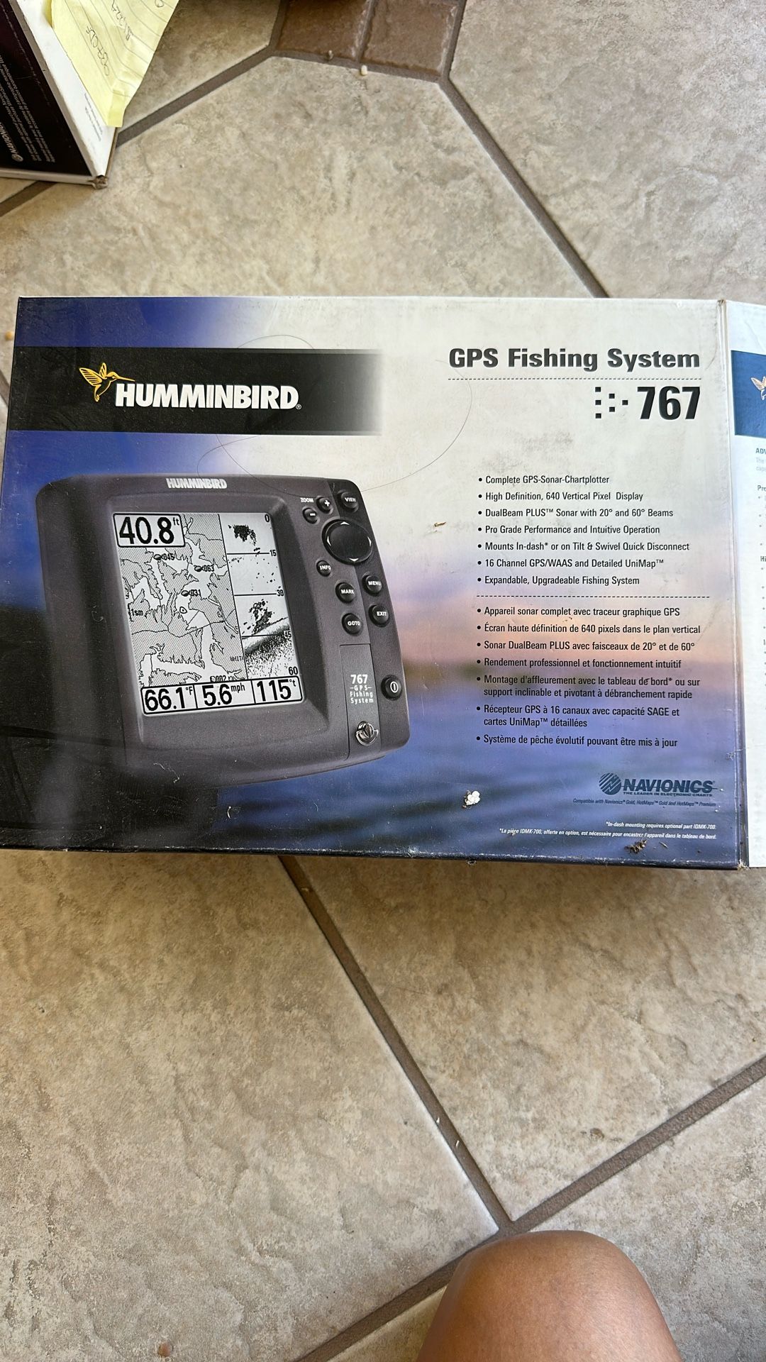 New Humminbird GPS fishing system 767 for Sale in San Diego, CA - OfferUp