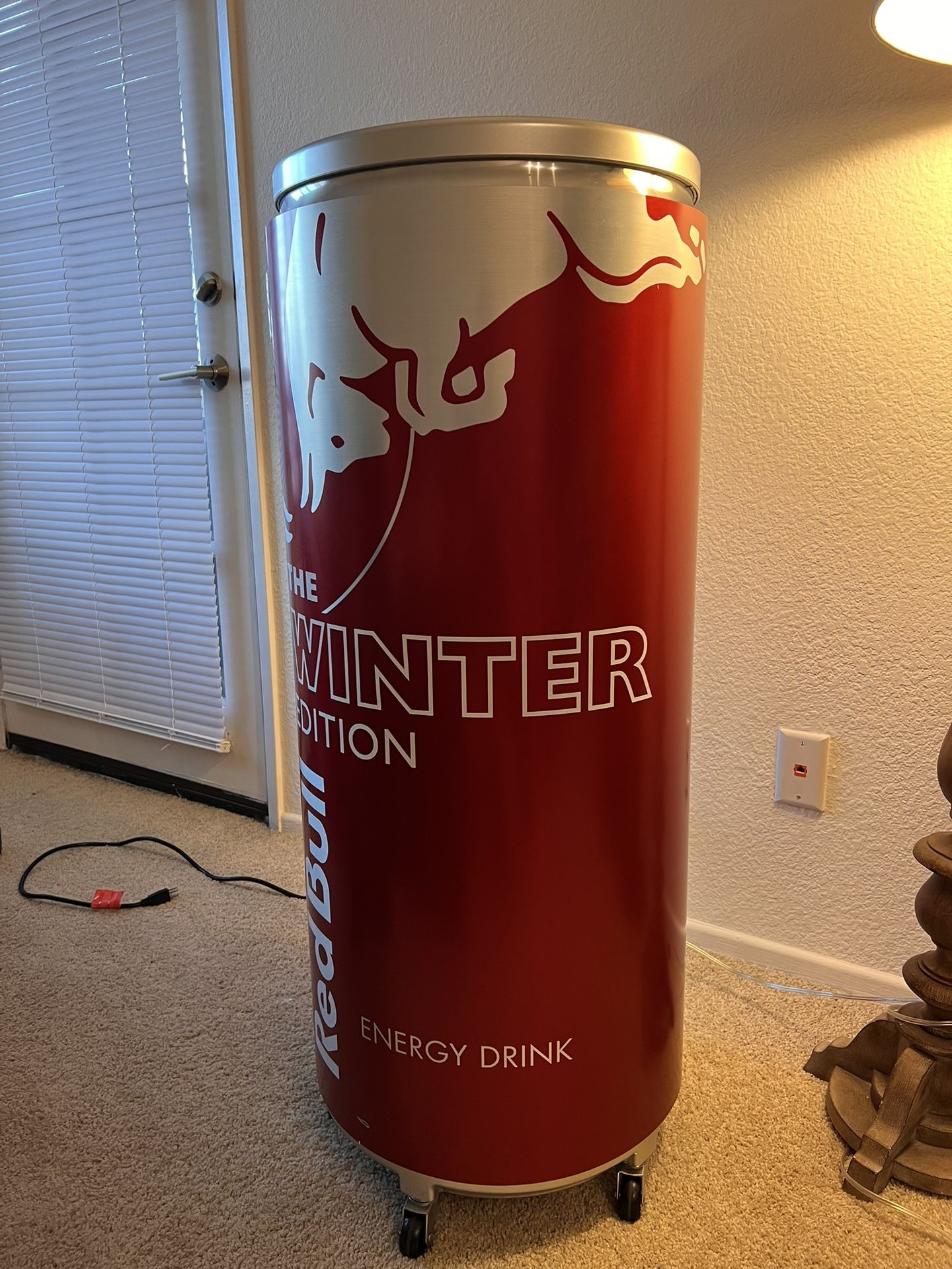 RARE Red Bull Energy Drink ‘The Winter Edition’ Display Fridge Beverage ...