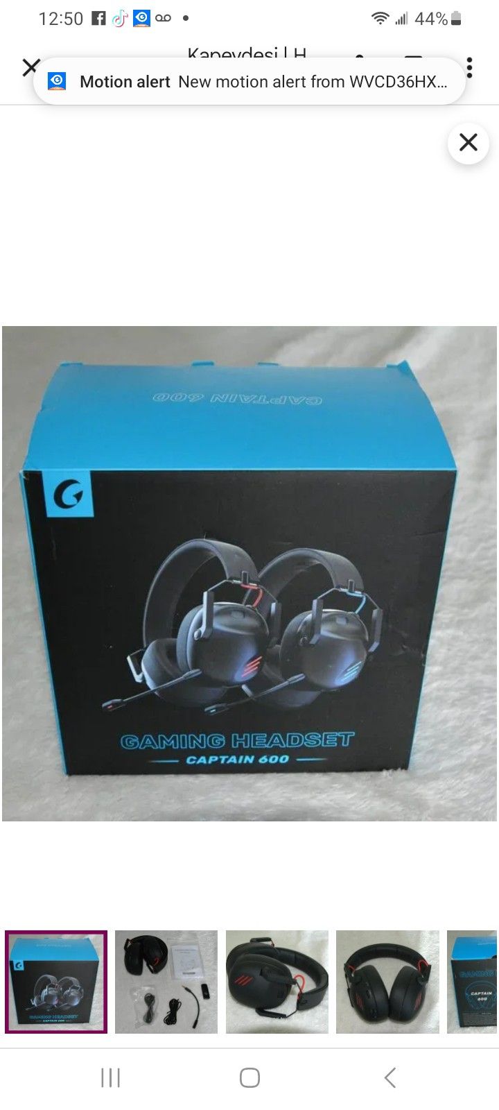 Captain 600 Gaming Headset for Sale in Las Vegas, NV - OfferUp