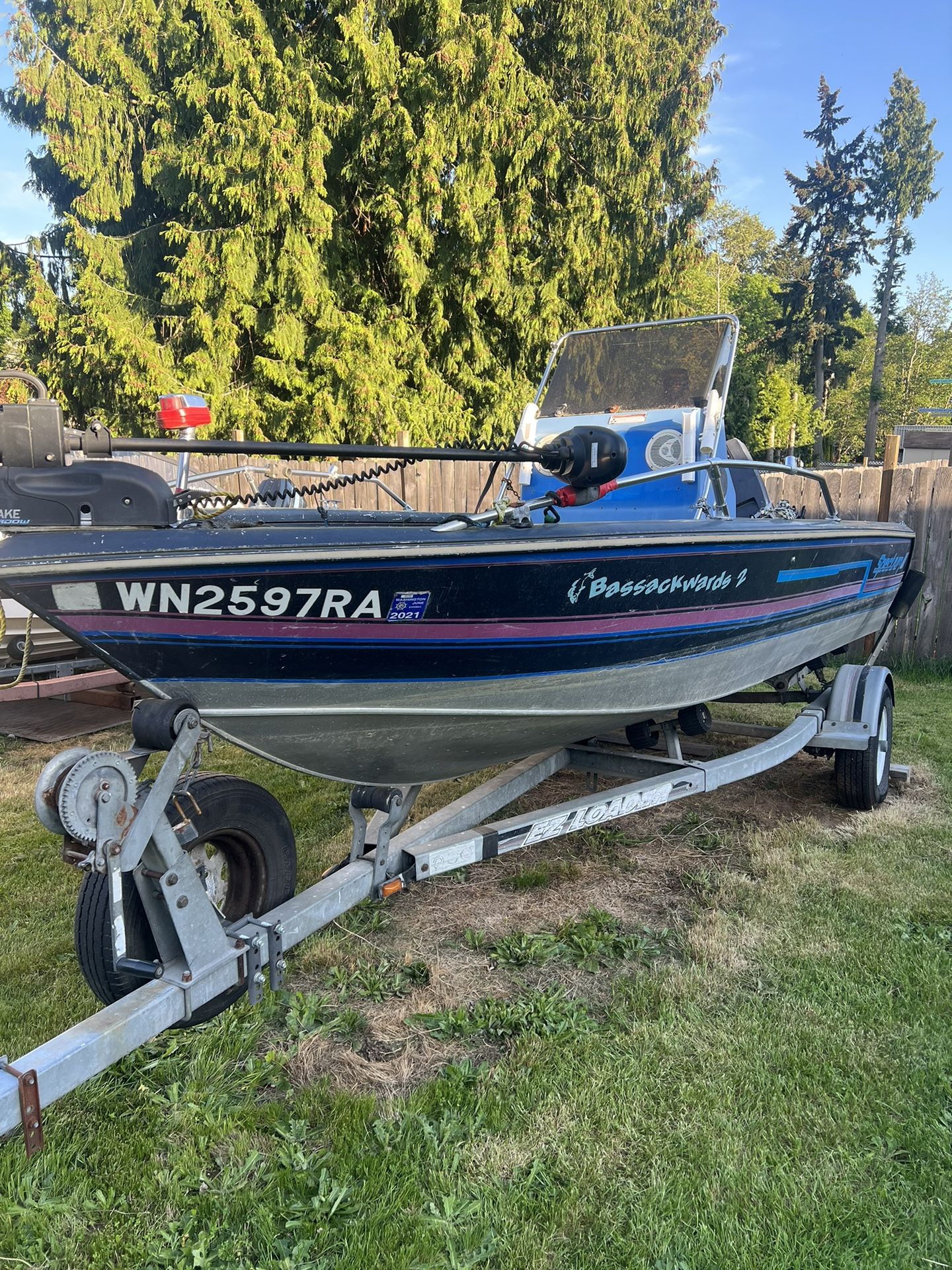 17ft Spectrum Aluminum Boat have Titles Both for Sale in Federal Way ...