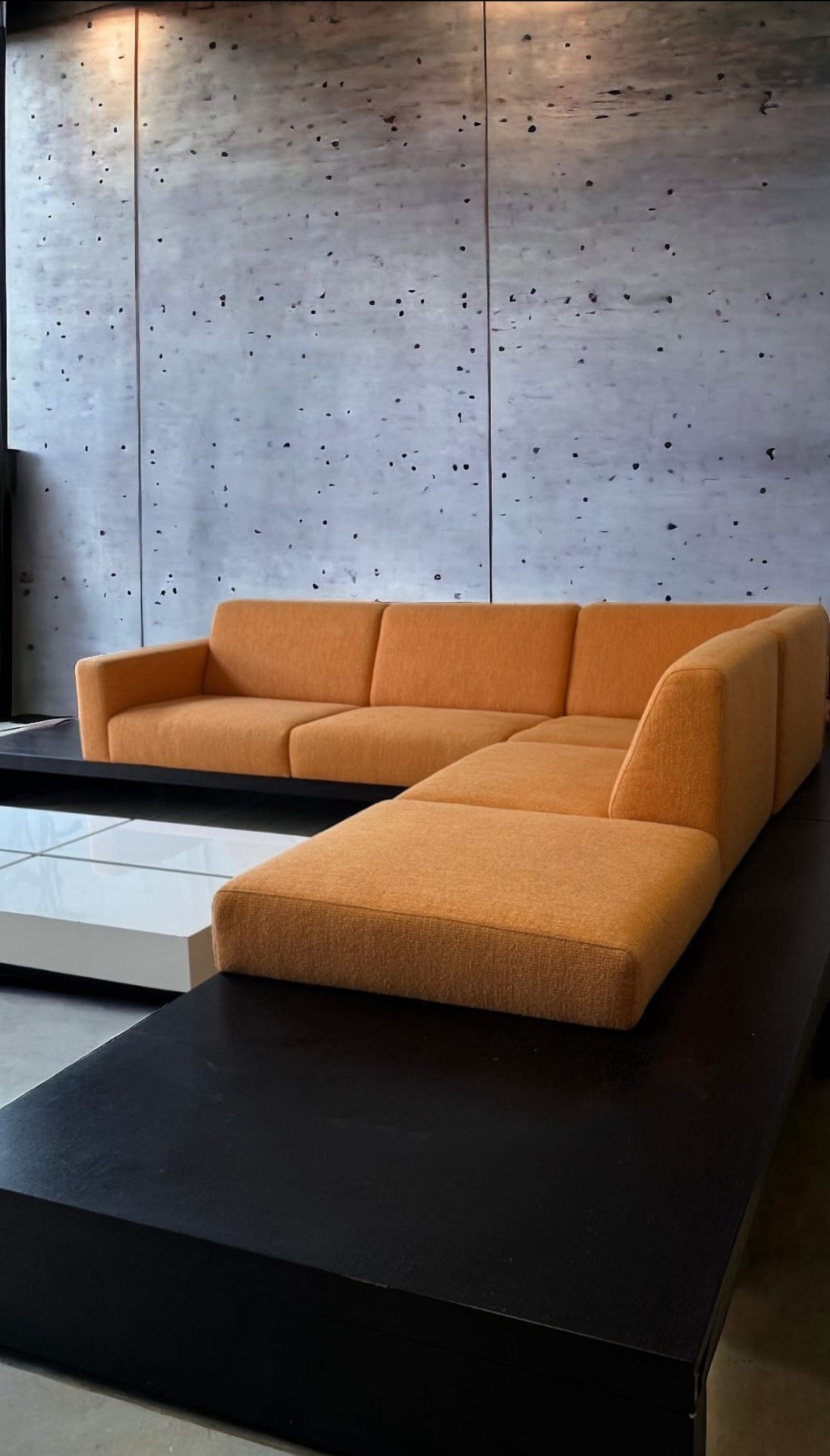 Orange Sectional Sofa for Sale in Hollywood, FL - OfferUp