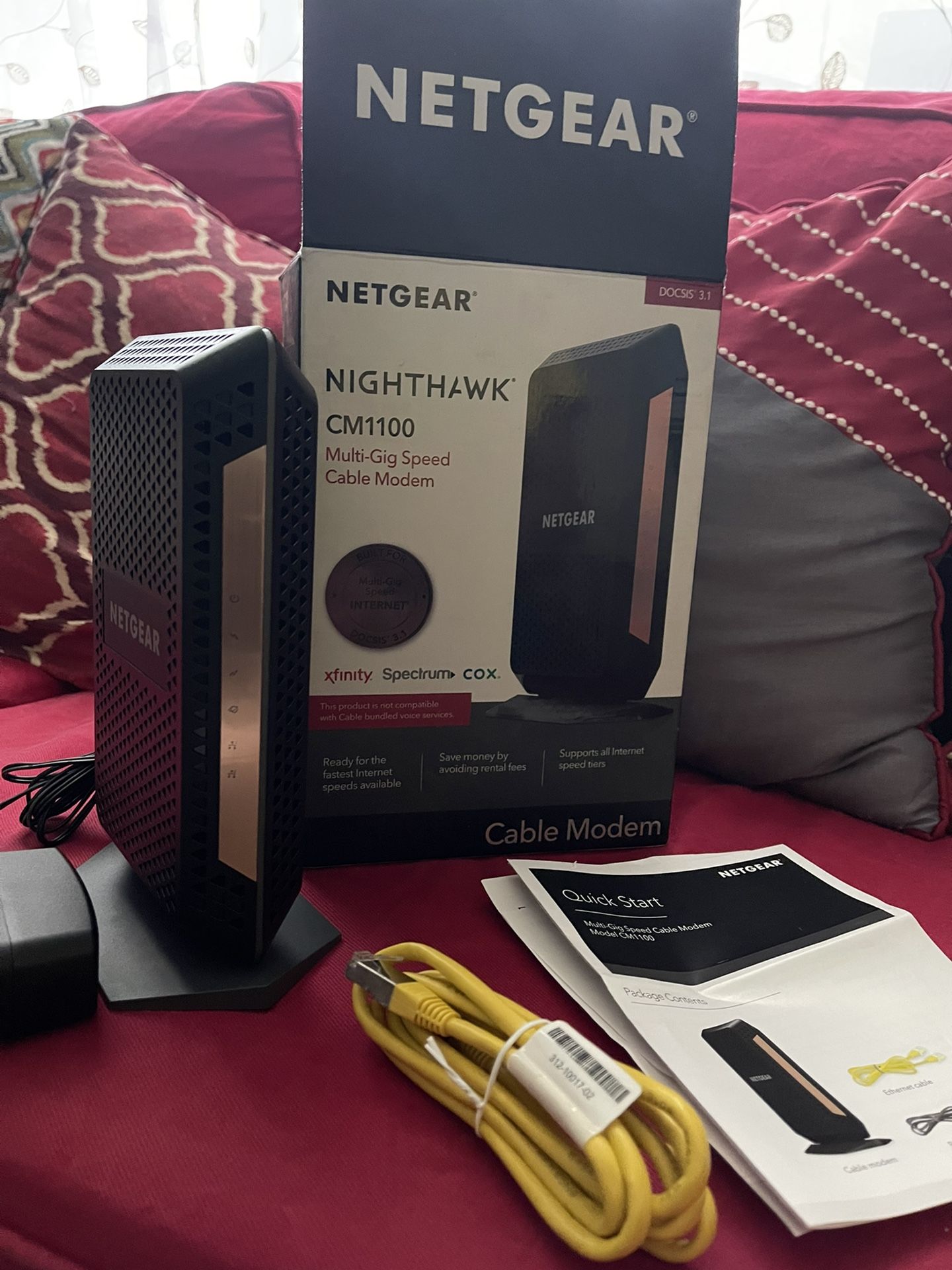 NETGEAR Nighthawk Cable modem for Sale in Homestead, FL - OfferUp