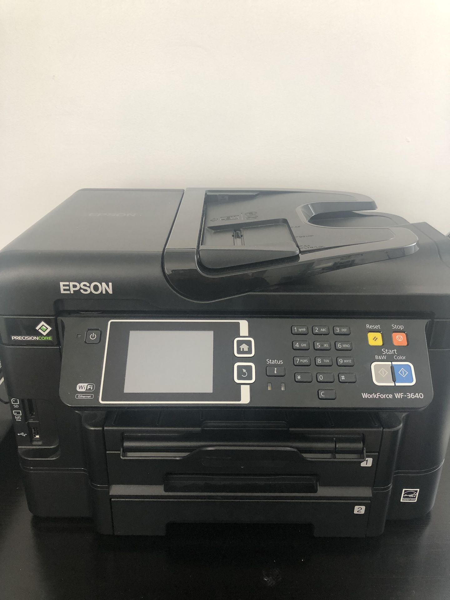 Epson WorkForce WF-3640 All-in-One Wireless Color Printer/Copier ...