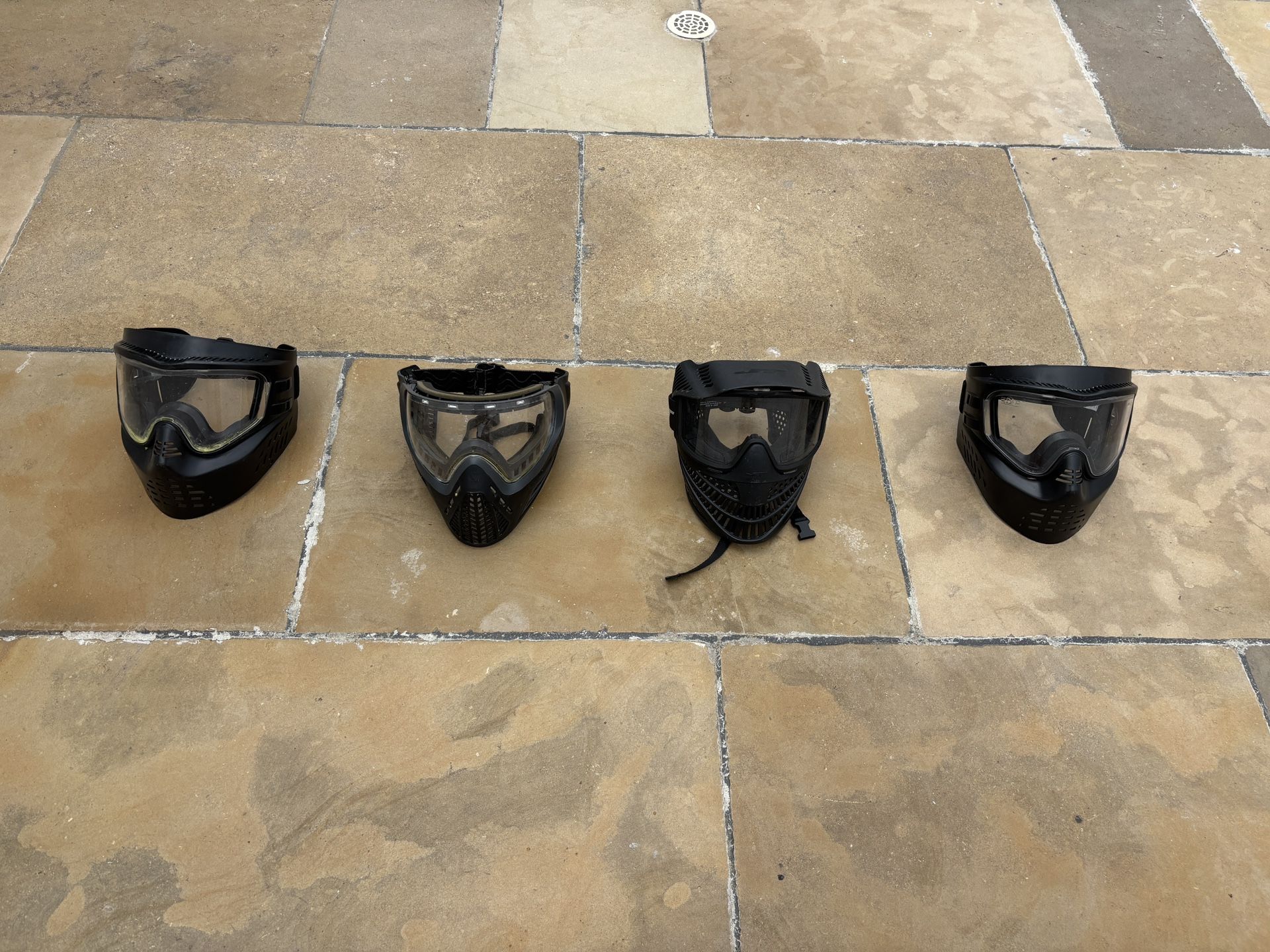 Paintball Mask Lot (4 Masks) – Includes Virtue & JT – Great for Teams ...