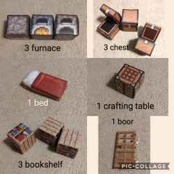 Minecraft Papercraft Furnace